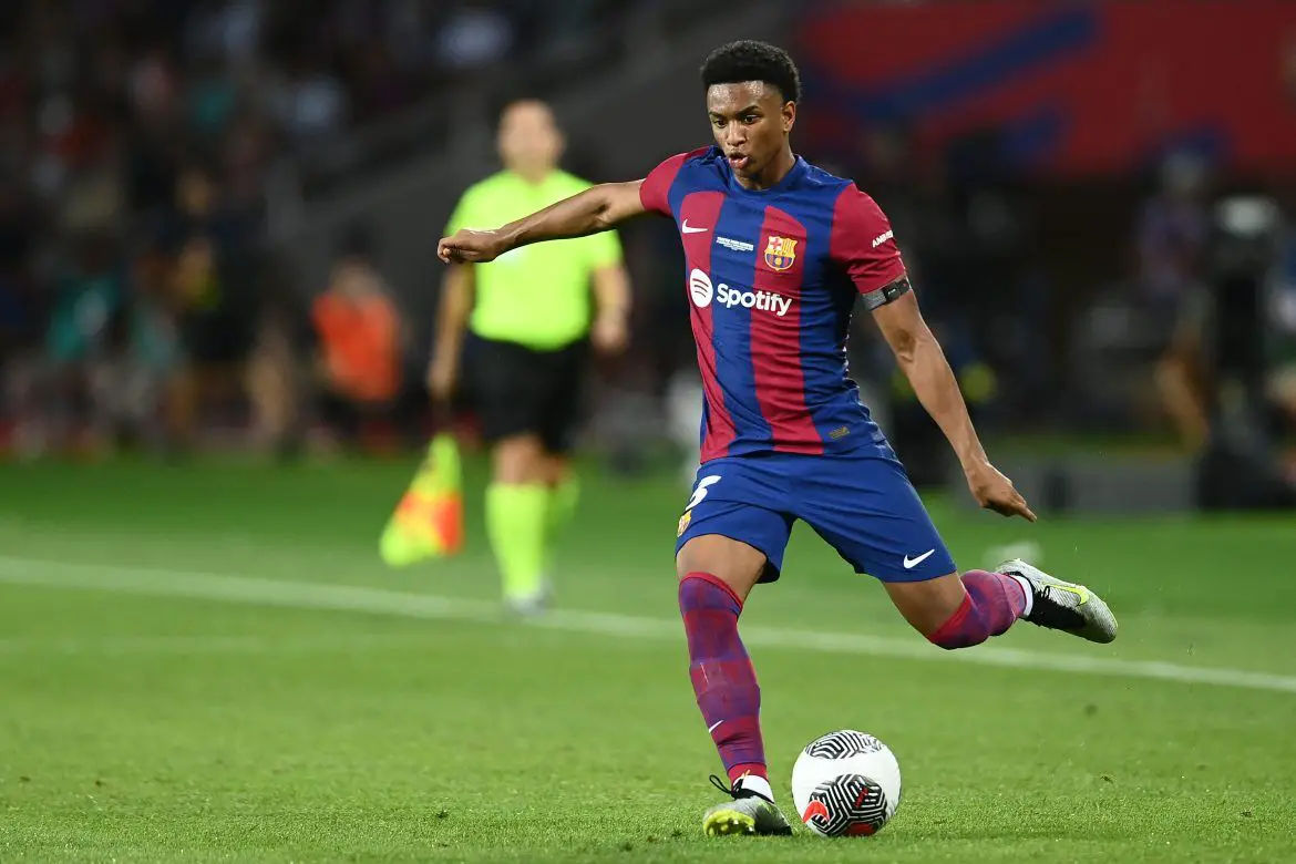 Alejandro Balde not worried about wearing Gerard Piqué's shirt number ...