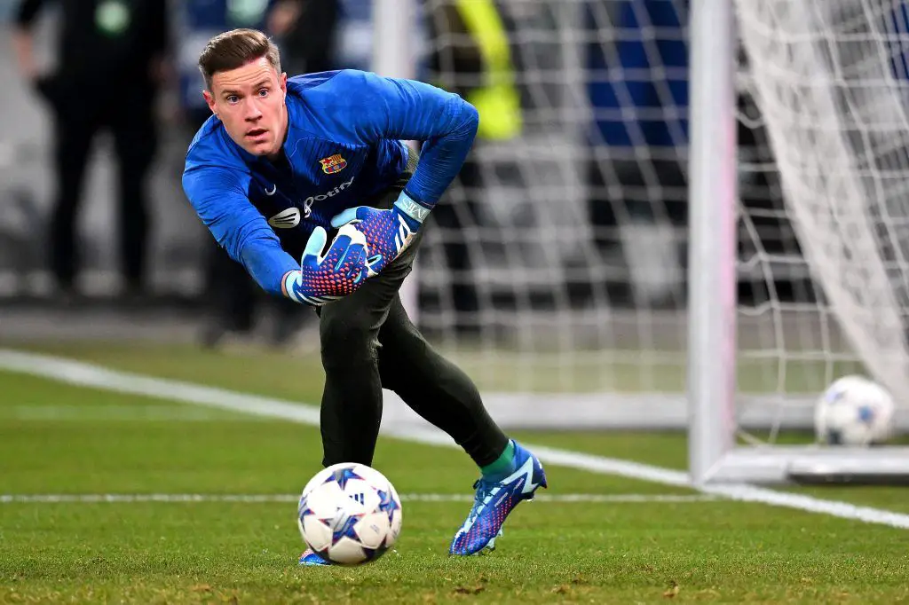 Barcelona goalkeeper Marc-André ter Stegen misses training ahead of ...