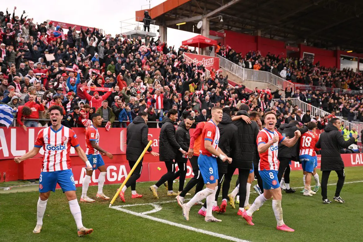 Girona return to the top of the table after incredible comeback win ...