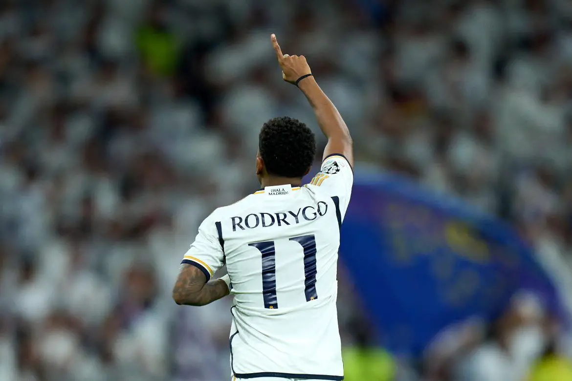 Real Madrid forward Rodrygo sends message to Cristiano Ronaldo after ...