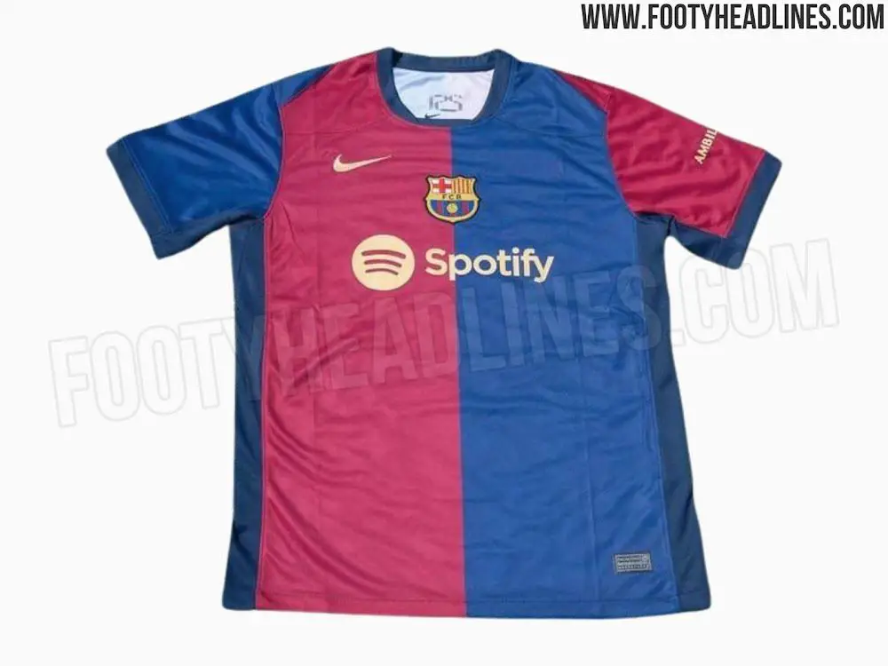 Leaked: Barcelona's home kit for 2024/25 - Get Spanish Football News