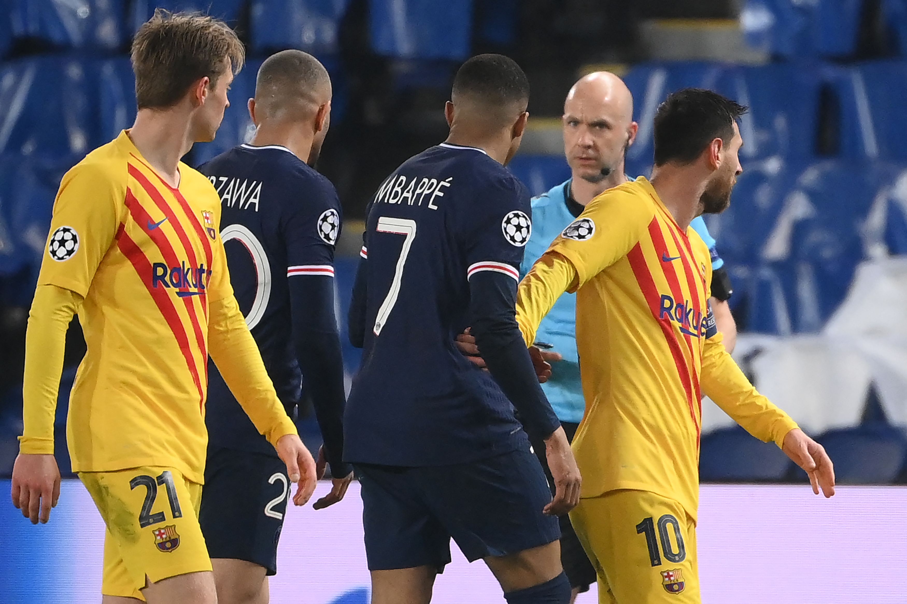 Why PSG will be happy with the referee appointment for Barcelona clash ...