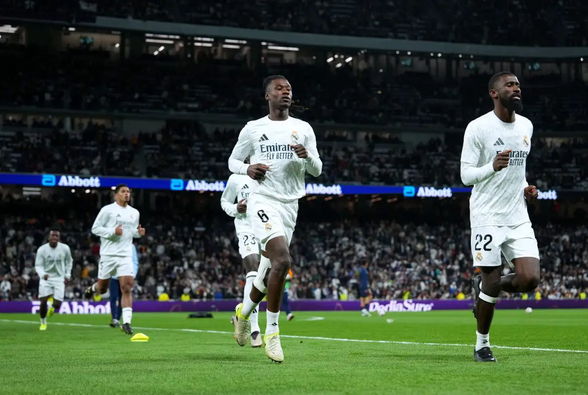 Eduardo Camavinga celebrated his goal vs Alavés with benched Real ...