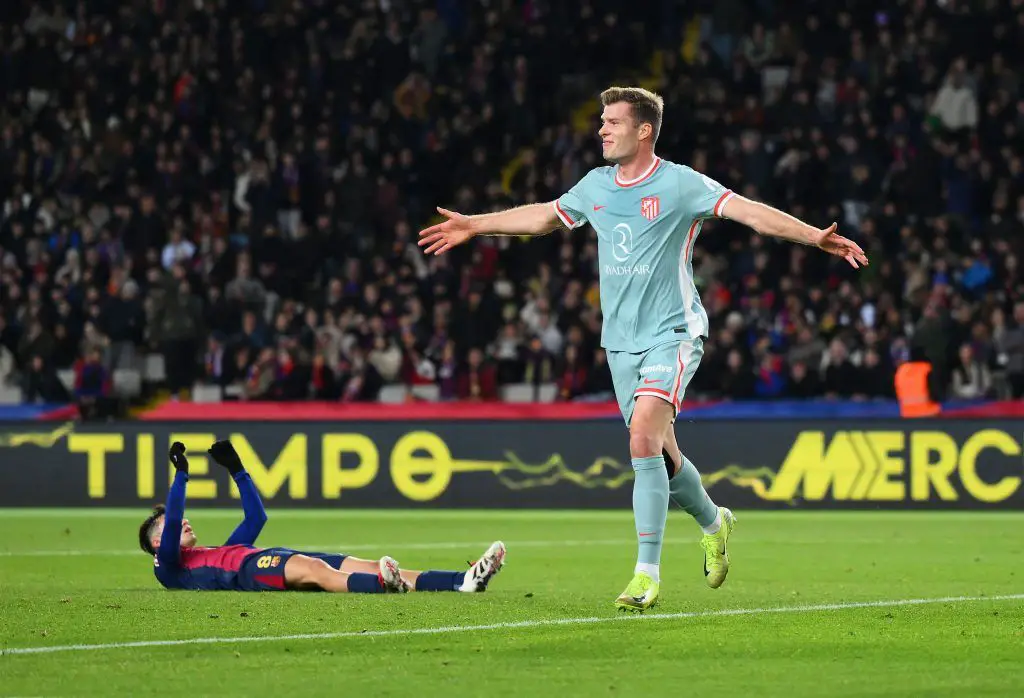 Barcelona 1-2 Atletico Madrid: Sorloth snatches smash-and-grab victory