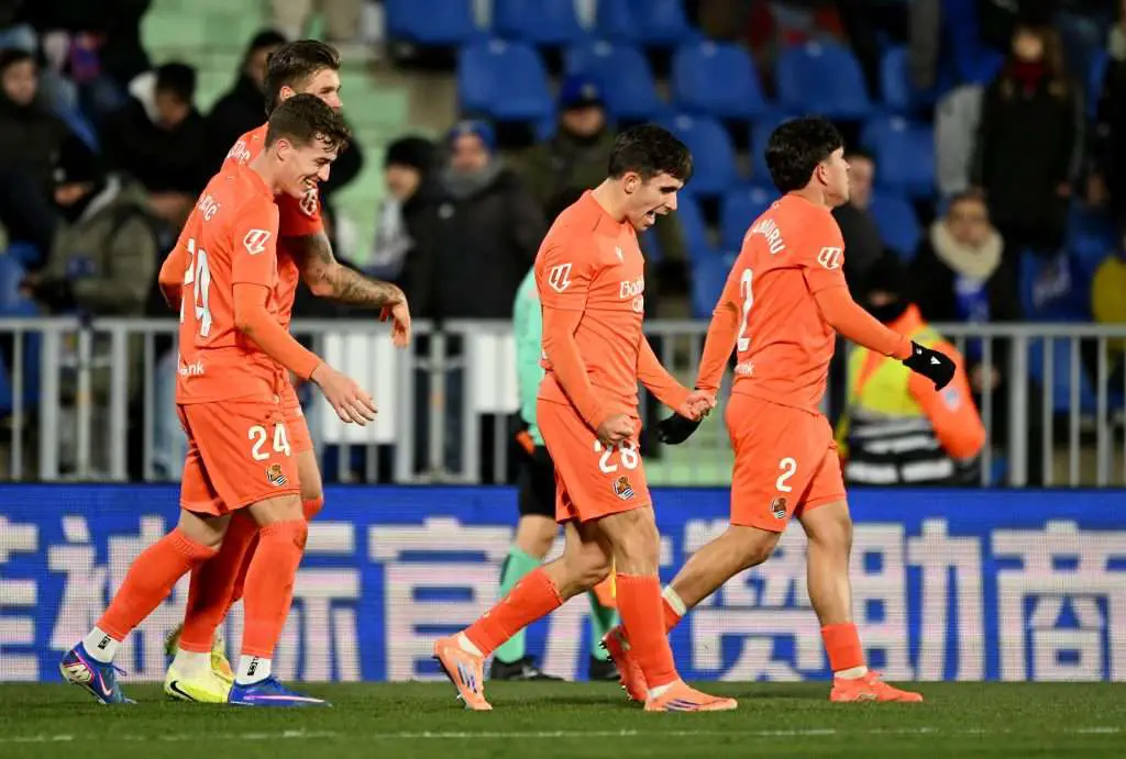 Real Sociedad star set a 26-year club record in win over Getafe - Get ...