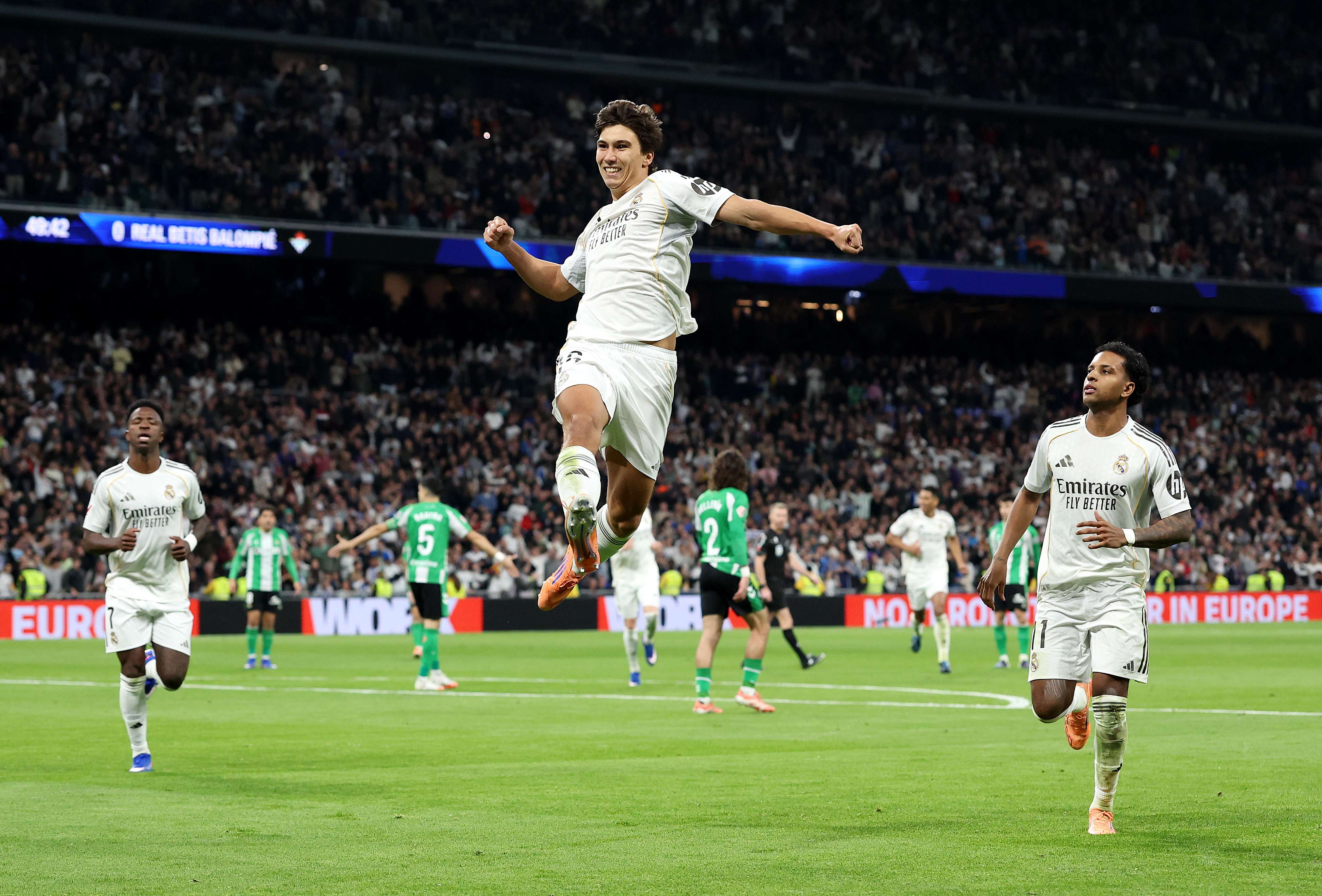 Real Madrid fans push Kylian Mbappé agenda after win over Real Betis ...