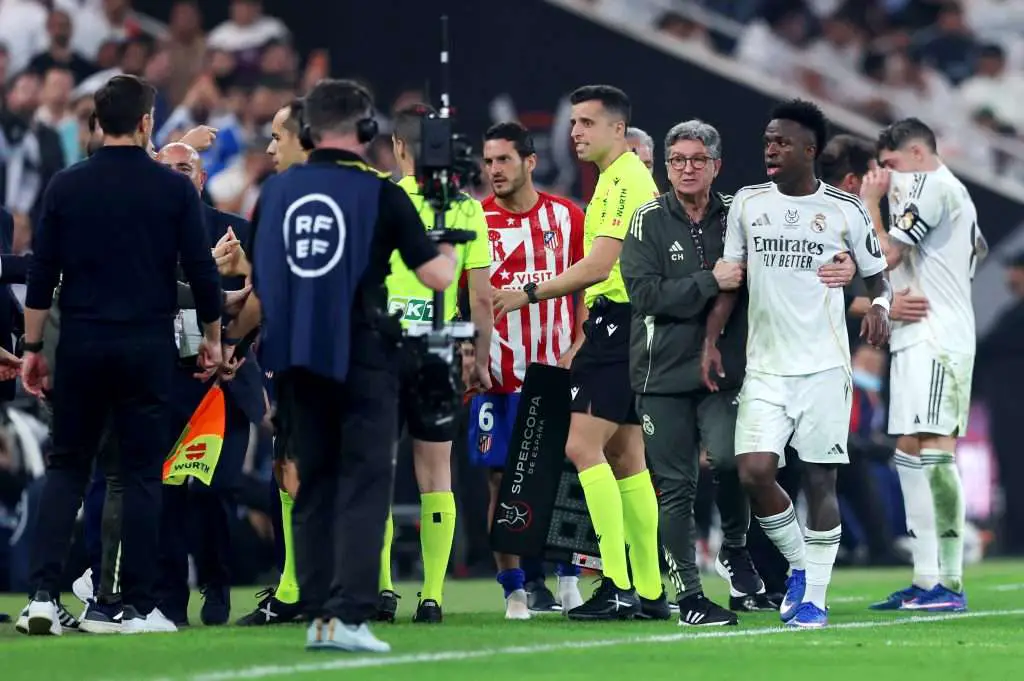 Details: Diego Simeone's harsh message to Vinícius Jr. during Madrid ...